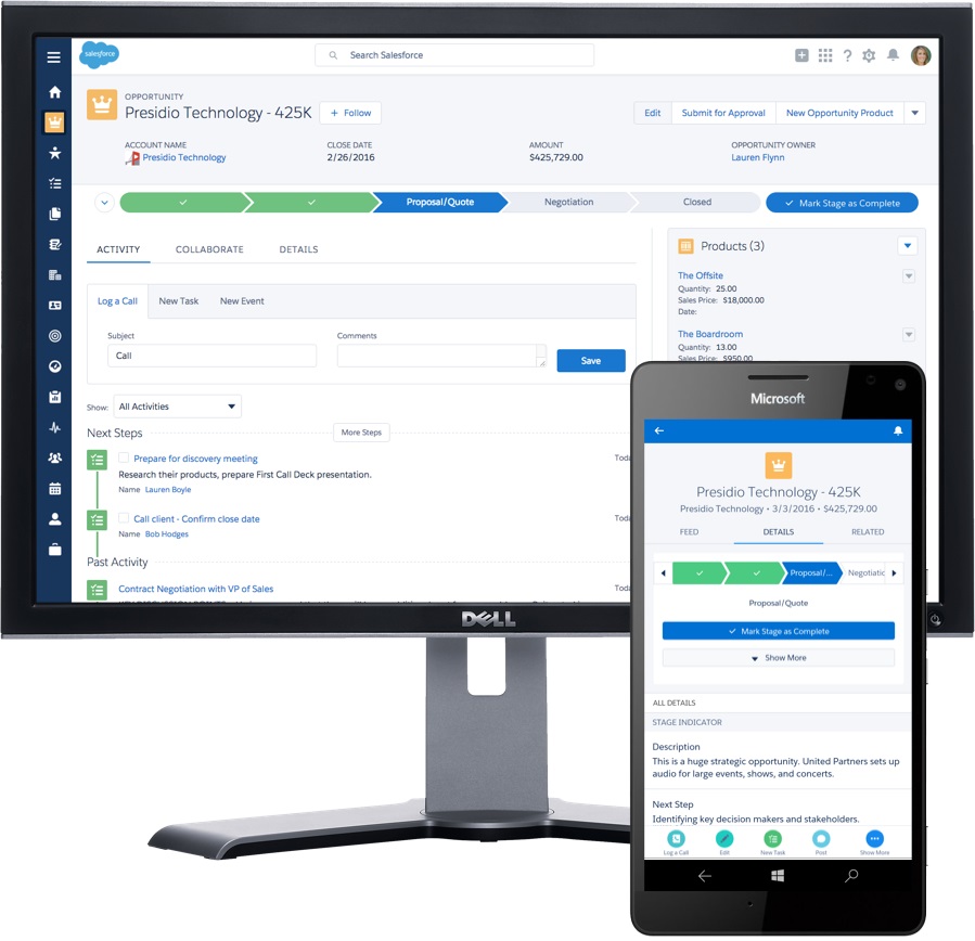 Si inca o aplicatie UWP: Salesforce Lightning for Continuum Si inca o aplicatie UWP: Salesforce Lightning for Continuum