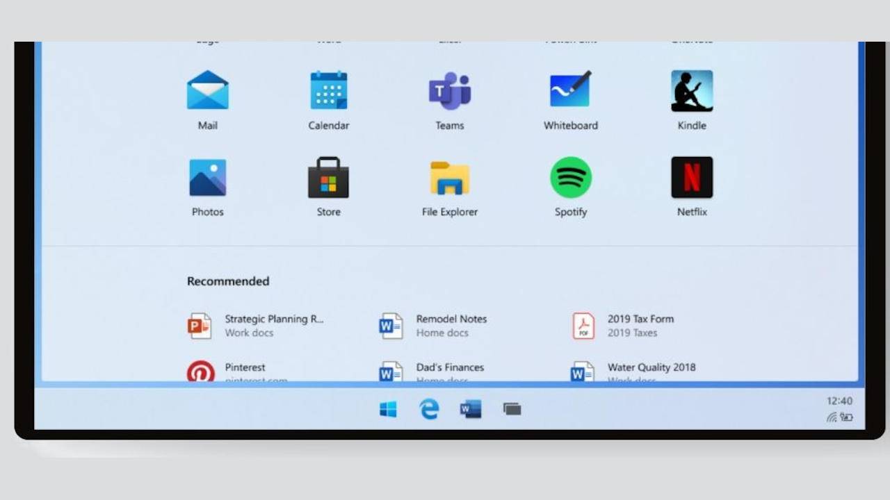 Interfata Windows 10X de pe Surface Neo va ajunge si pe laptop-uri