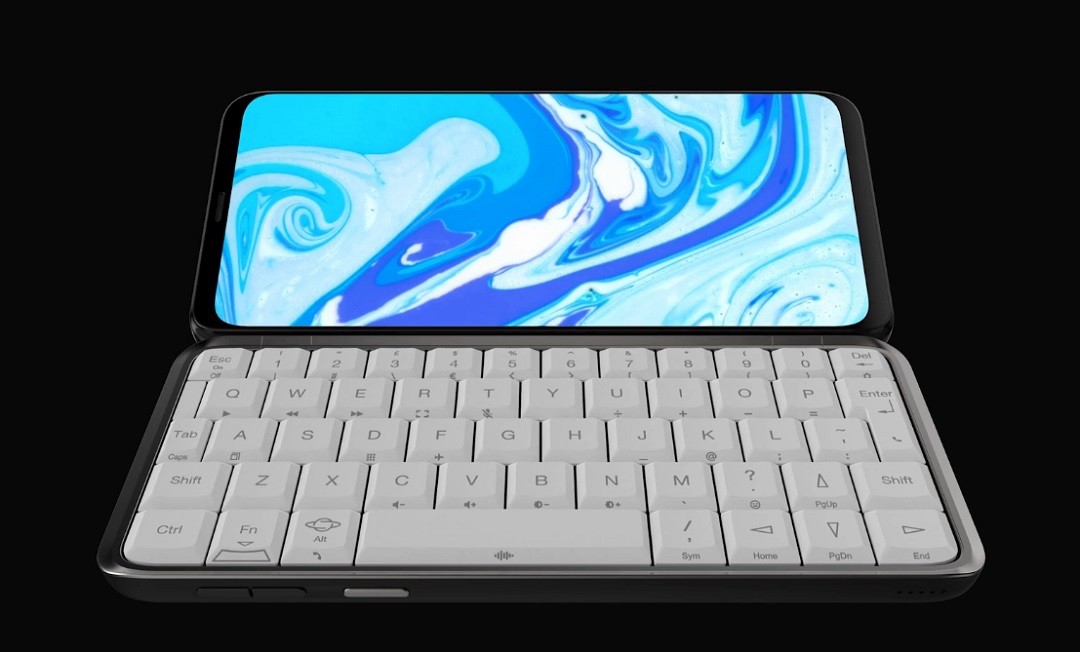 Astro Slide 5G Transformer, concept retro de smartphone