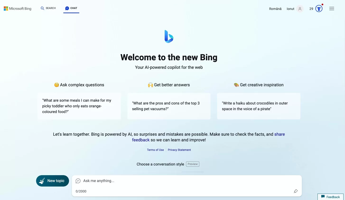 Bing Chat devine mai inteligent: răspunsuri video, plugin-uri și ...