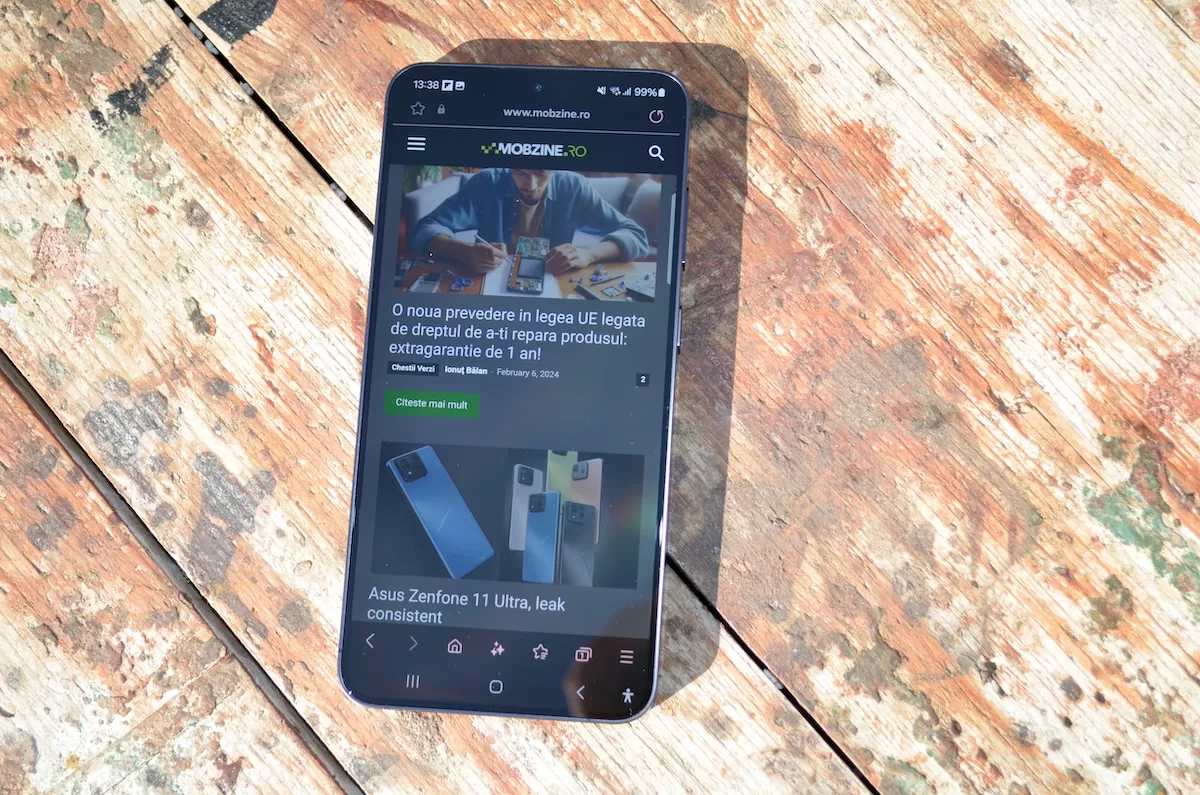 Review Samsung Galaxy S24+: display excelent, autonomie și AI