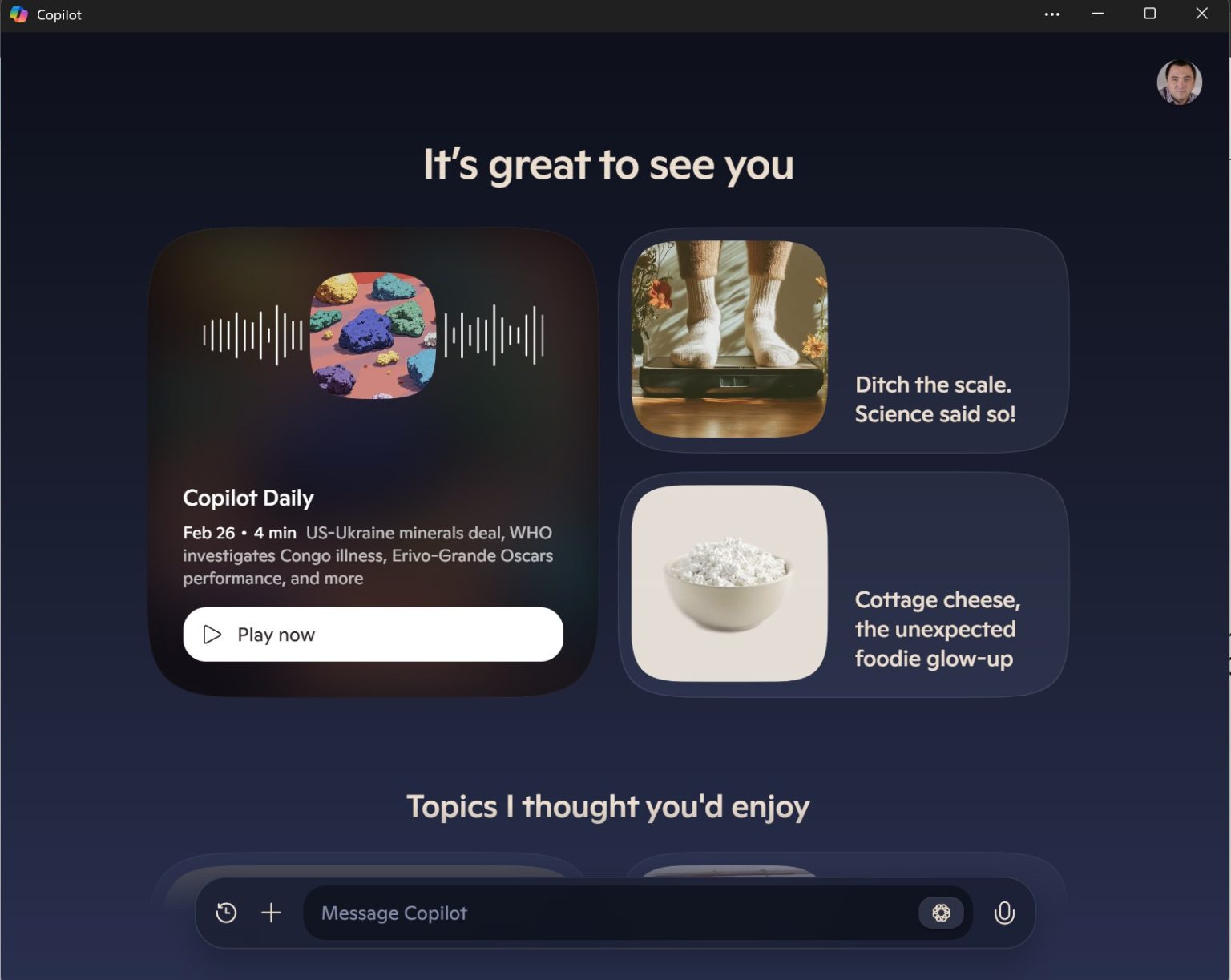 Copilot Voice si Think Deeper sunt acum gratuite, fara limita de utilizare