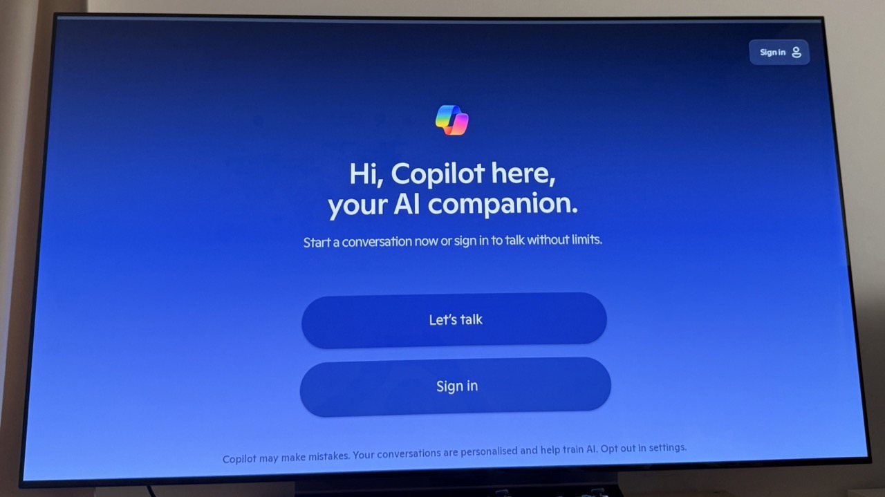 Am primit AI Copilot pe smart TV LG OLED C4 prin firmware-ul 23.23.05