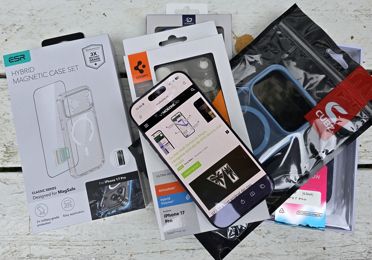 RECOMANDARE: câteva huse de protecție pentru iPhone 17 Pro
